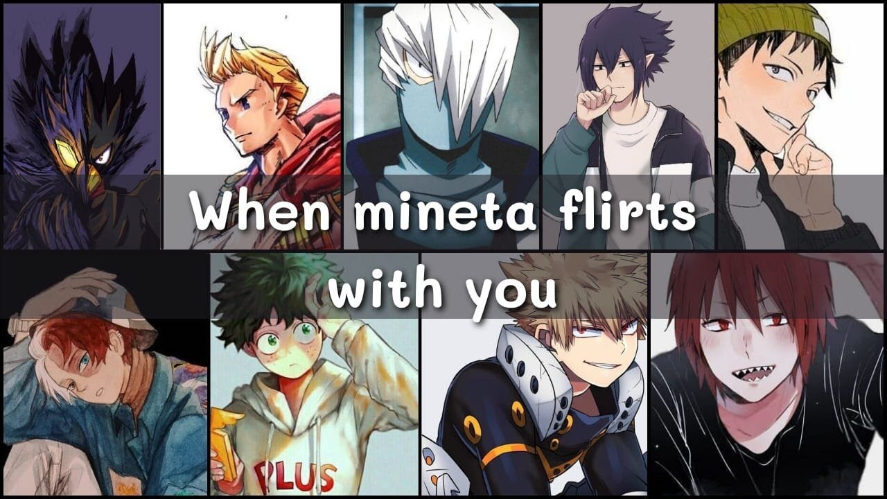 When mineta flirts with you - MHA x Listener ASMR - YouTube