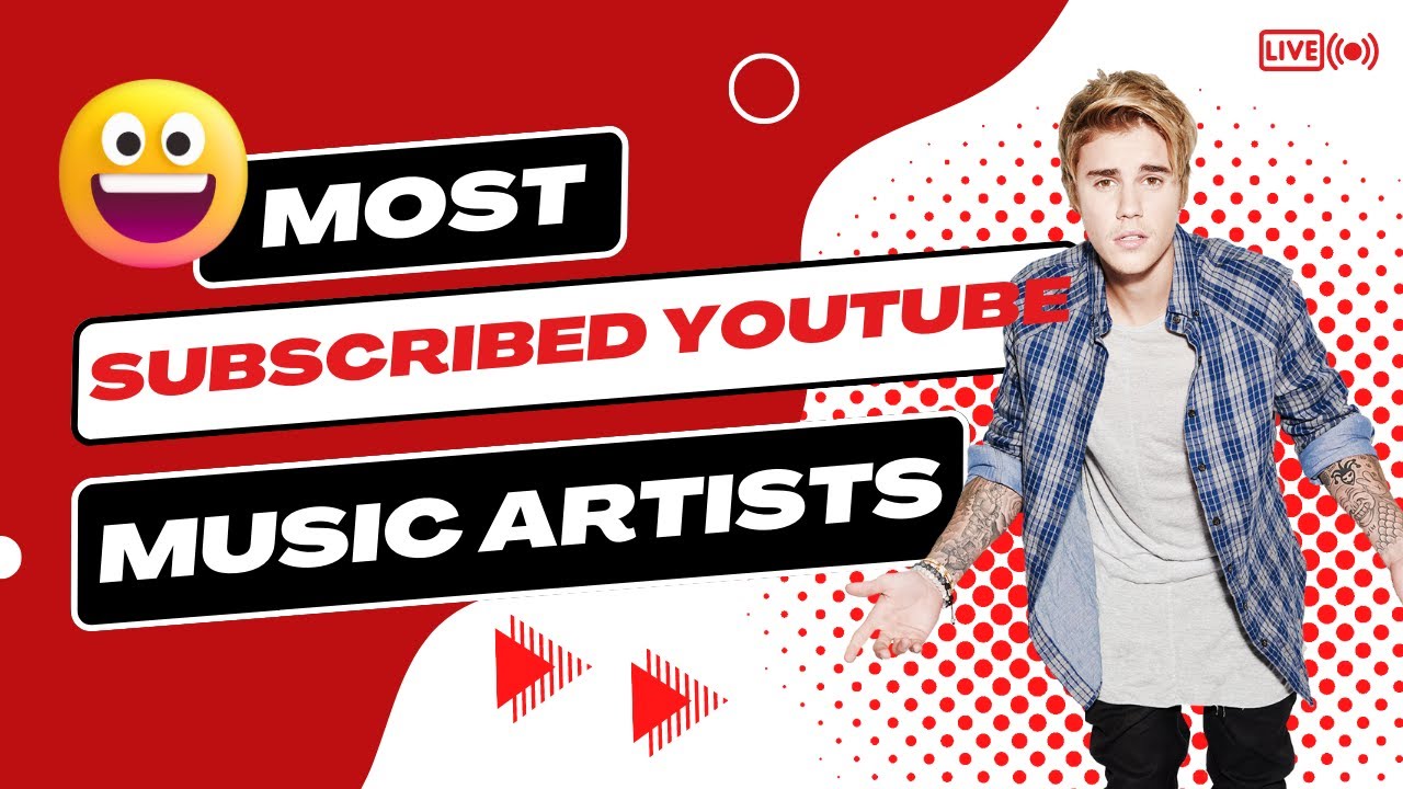 Most Subscribed YouTube Music Artists - YouTube