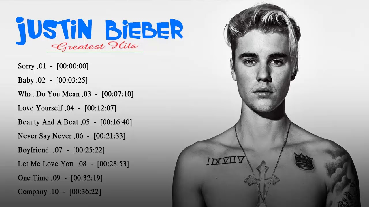 Justin Bieber Greatest Hit - Justin Bieber Full Album - YouTube