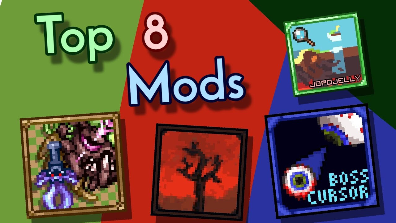 Top 8 Mods para tModLoader - YouTube