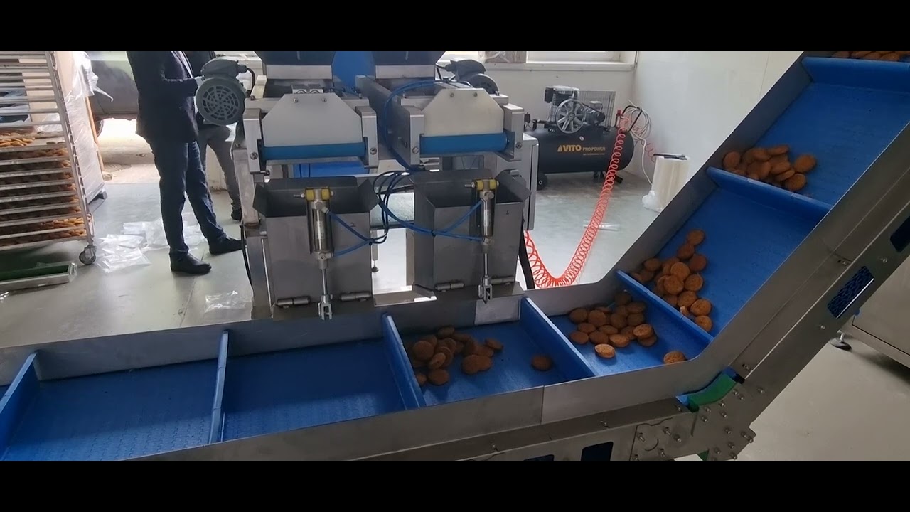 Falafel Packaging Machine - Falafel Paketleme Makinesi - YouTube