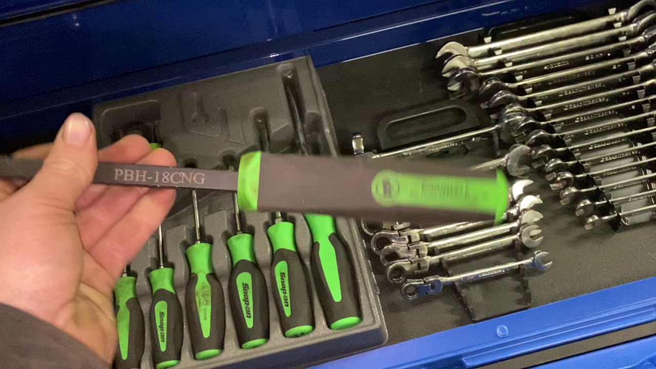 Snap on tool box Tour - YouTube