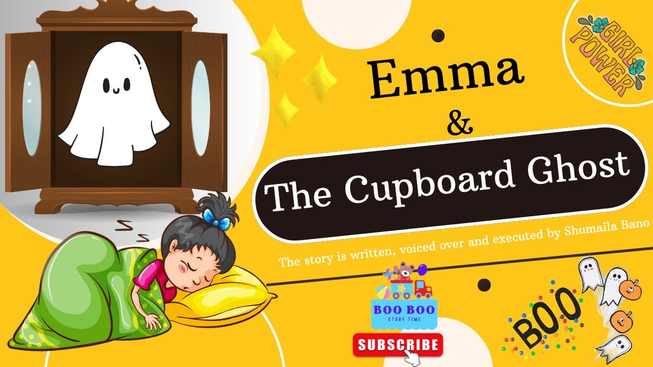 Emma and the cupboard ghost😂/short English story🥰/Best kids story/Boo ...