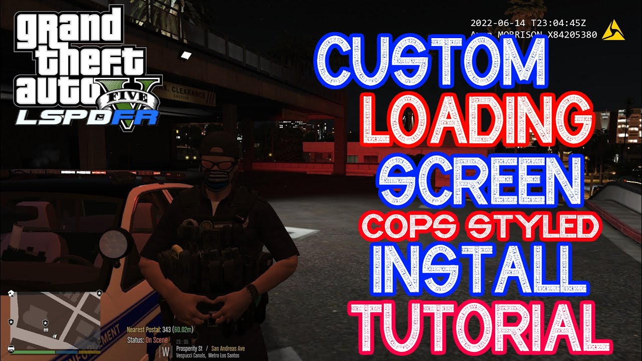 Custom LSPDFR Cops Intro Theme for LSPDFR Install Tutorial (2022 ...