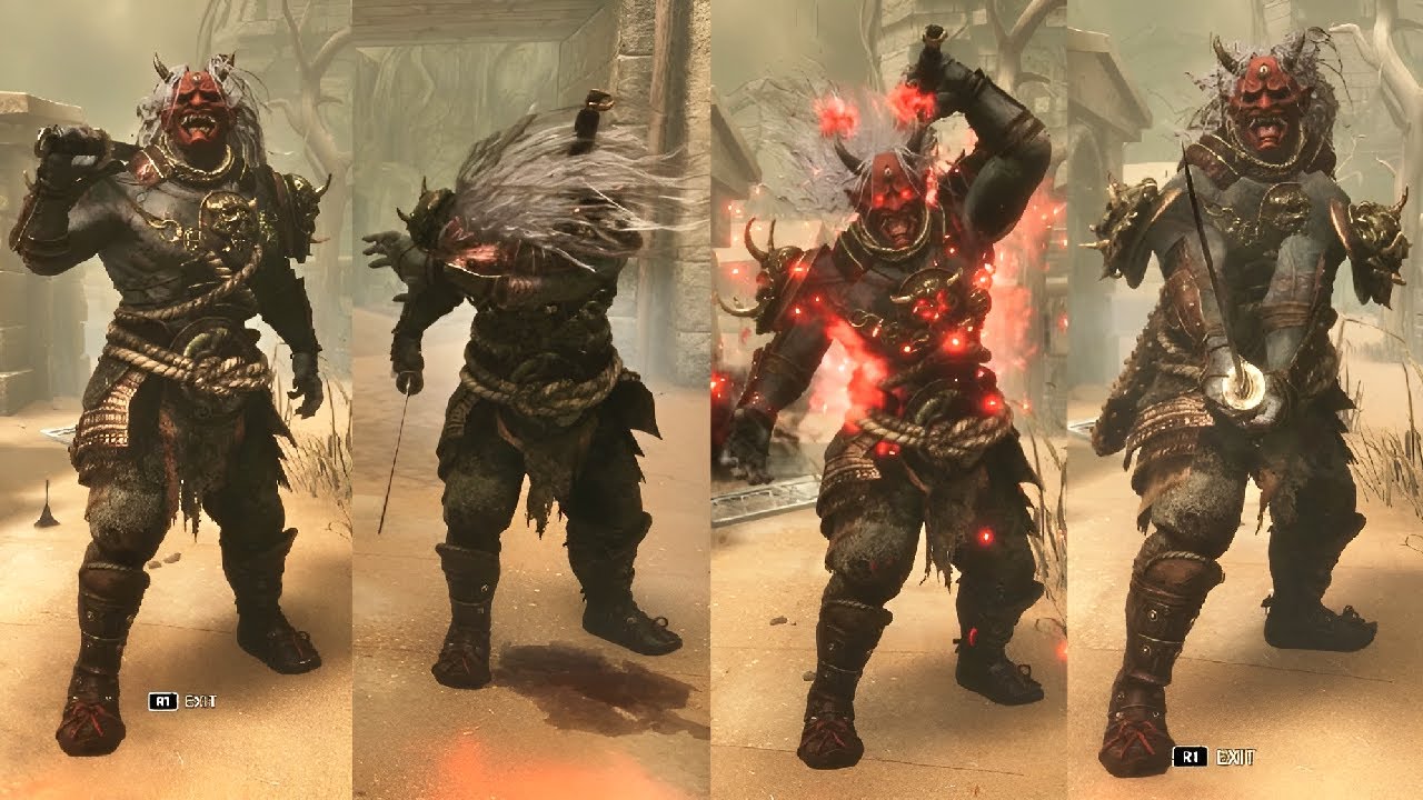 Dead By Daylight - All Oni Killer Animations - YouTube