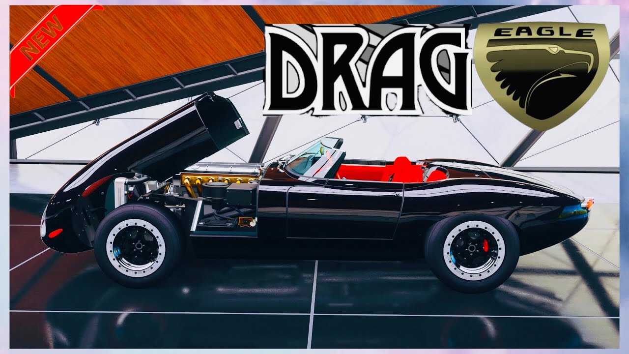 EAGLE SPEEDSTER New car [4K] (DRAG TUNE+Acceleration) #forzahorizon5 # ...