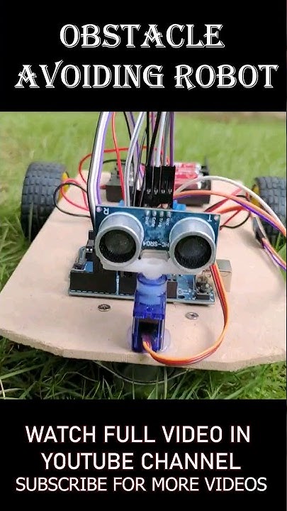 Obstacle Avoiding Robot Obstacleavoidance Arduinoproject Scienceprojectideas Arduino