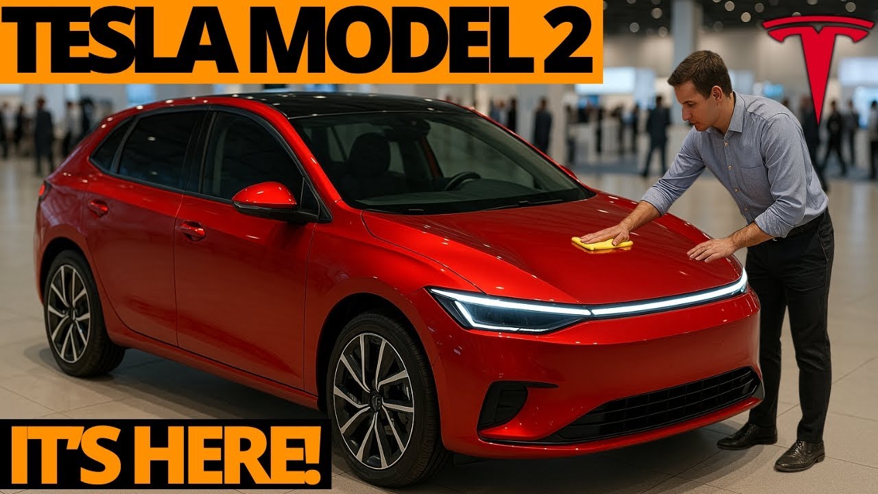 NEW TESLA MODEL 2 2025! Elon Musk Launches A Luxury Car For $15,000 ...