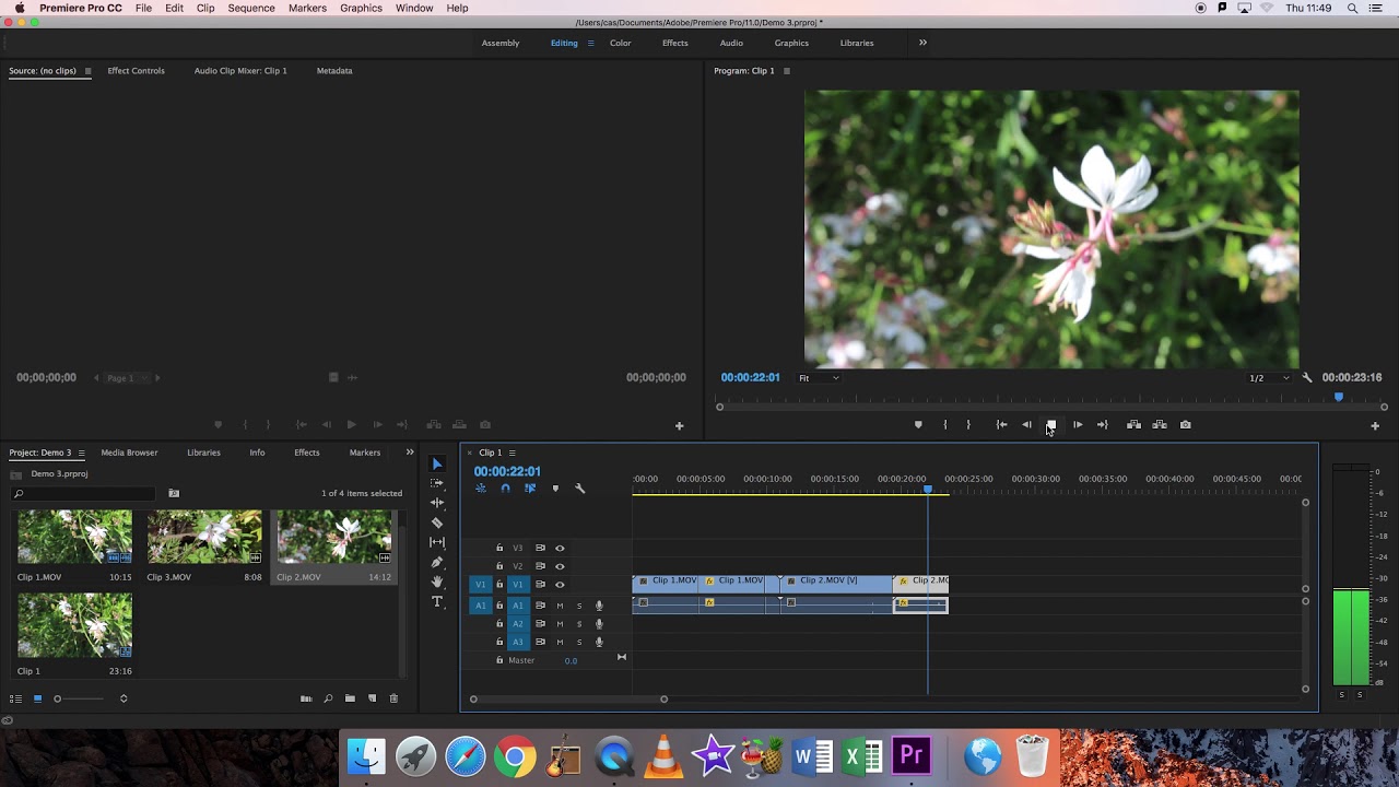 PP 2 copy & paste, reverse, speed and B&W - YouTube
