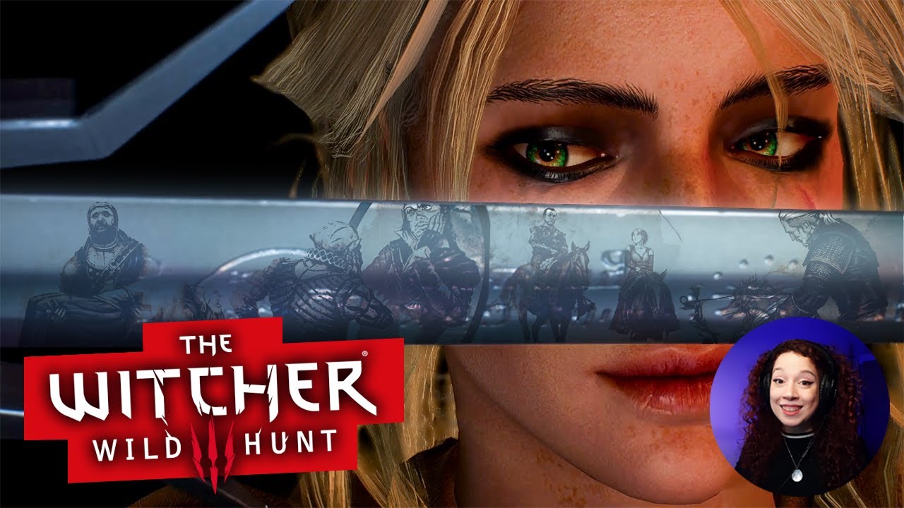 WITCHER REACTION: MY WITCHER WILD HUNT ENDINGS [ THE WITCHER 3: Wild ...