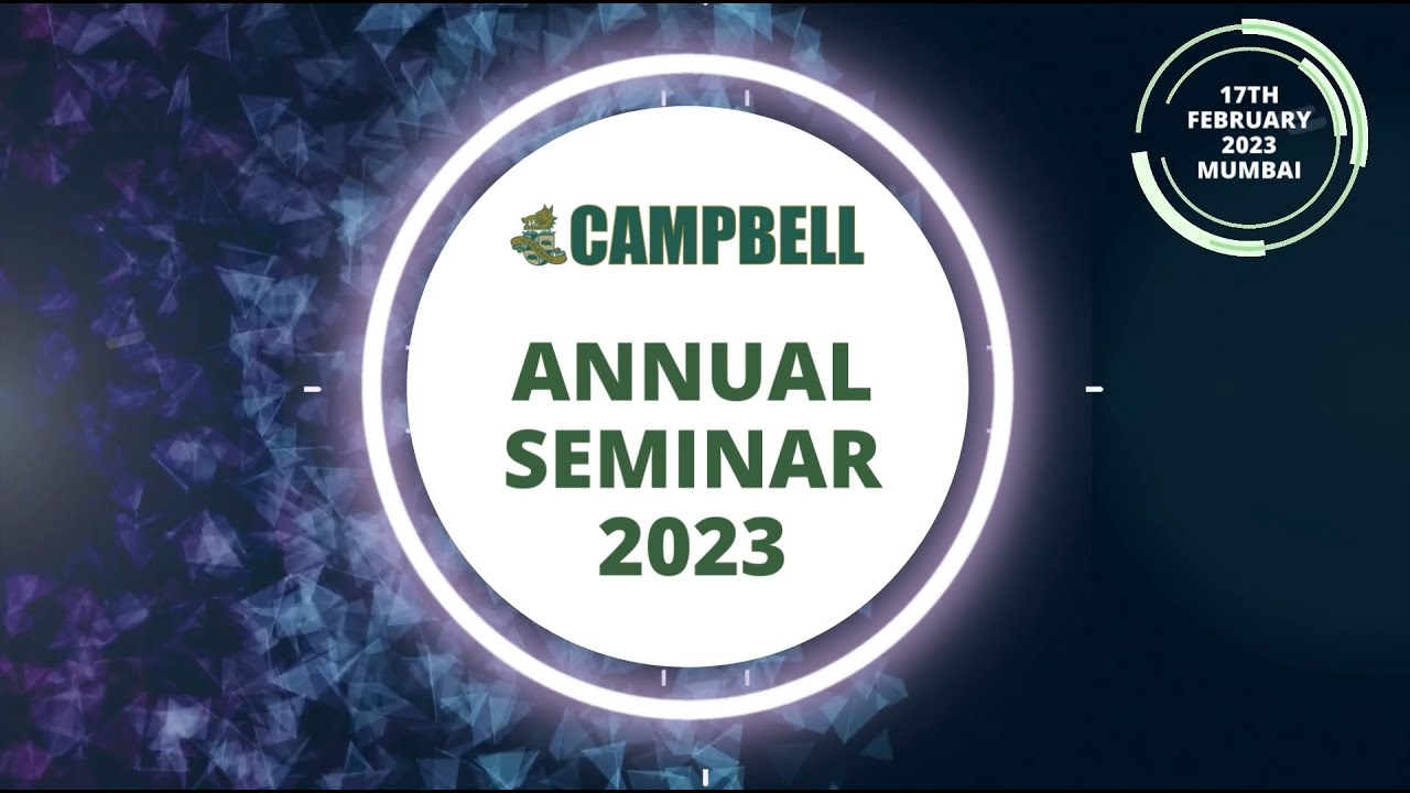 Campbell Shipping Seminar 2023 - YouTube