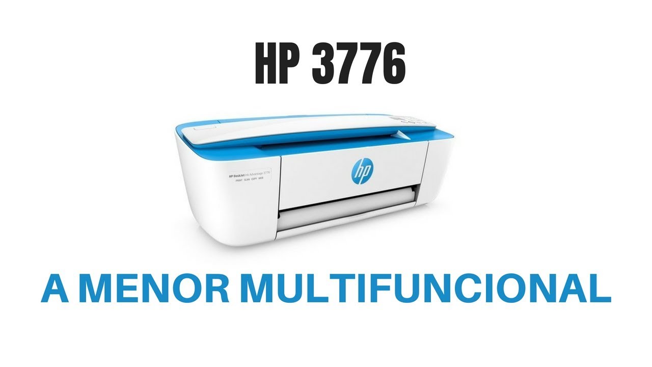 HP 3776 / PORQUE VOCÊ DEVE TER ESSA MULTIFUNCIONAL WIFI - YouTube