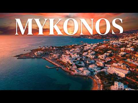 MYKONOS in 4K 🇬🇷 Cinematic Drone Tour of Greece (Aerial 4K)