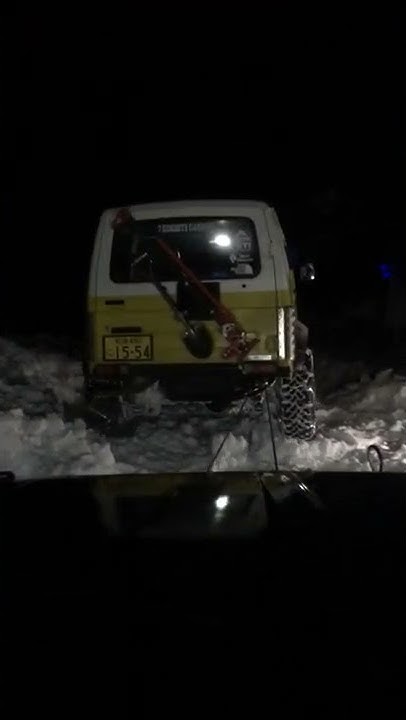 SJ30 ウィンチ引き 2022年2月5日 - YouTube