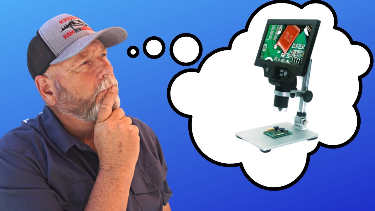 First look-MUSTOOL G1200 Digital Microscope 12MP 7 Inch Color Screen ...