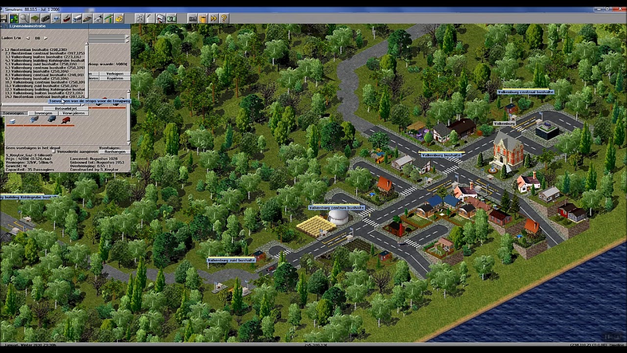 Simutrans - How to start a succesfull transport company - YouTube