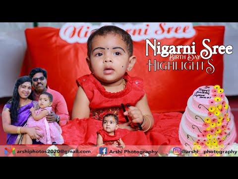 Nigarni Sree First Birthday Highlights | Kuzhithurai