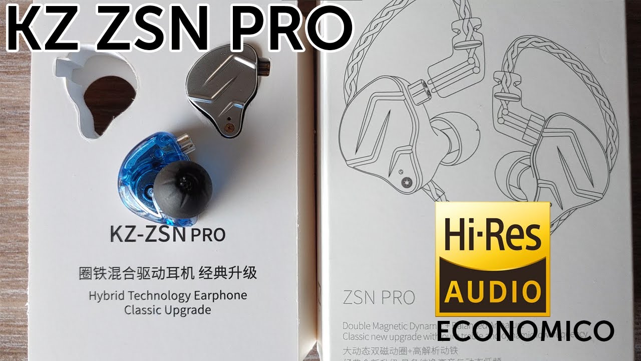 KZ SZN PRO LOS MEJORES IN EAR CALIDAD PRECIO KZ ZSN PRO REVIEW español ...