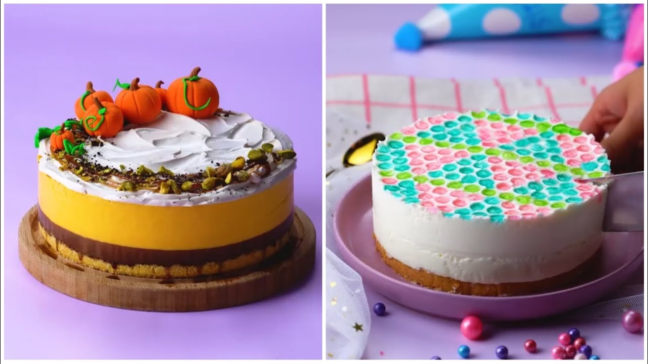 Really Awesome cake decorating compilation so yummy - YouTube