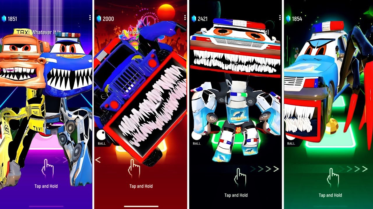 Lego Police Eater vs POLICE TRUCK vs Police Eater vs Police Car SPIDER ...
