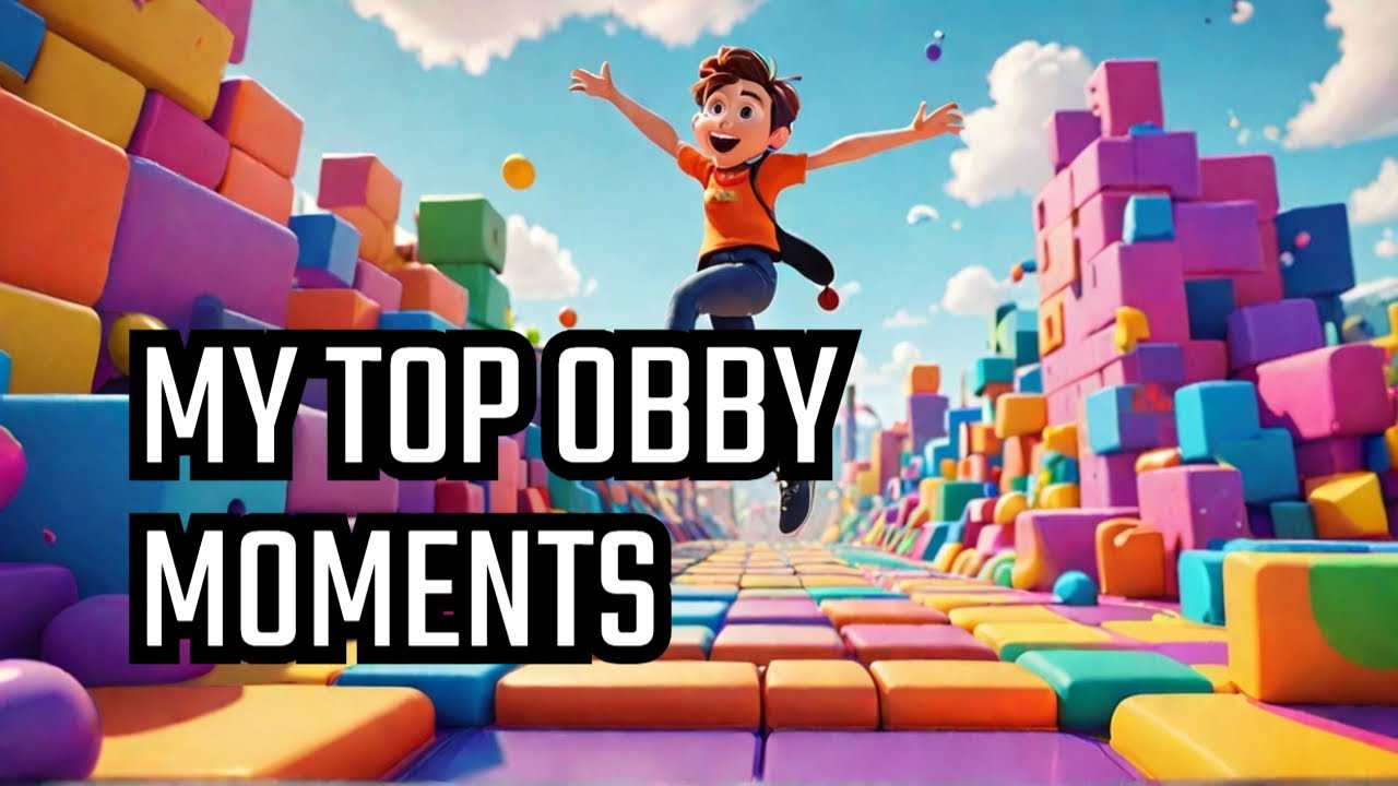 my best moments of playing obbies - YouTube