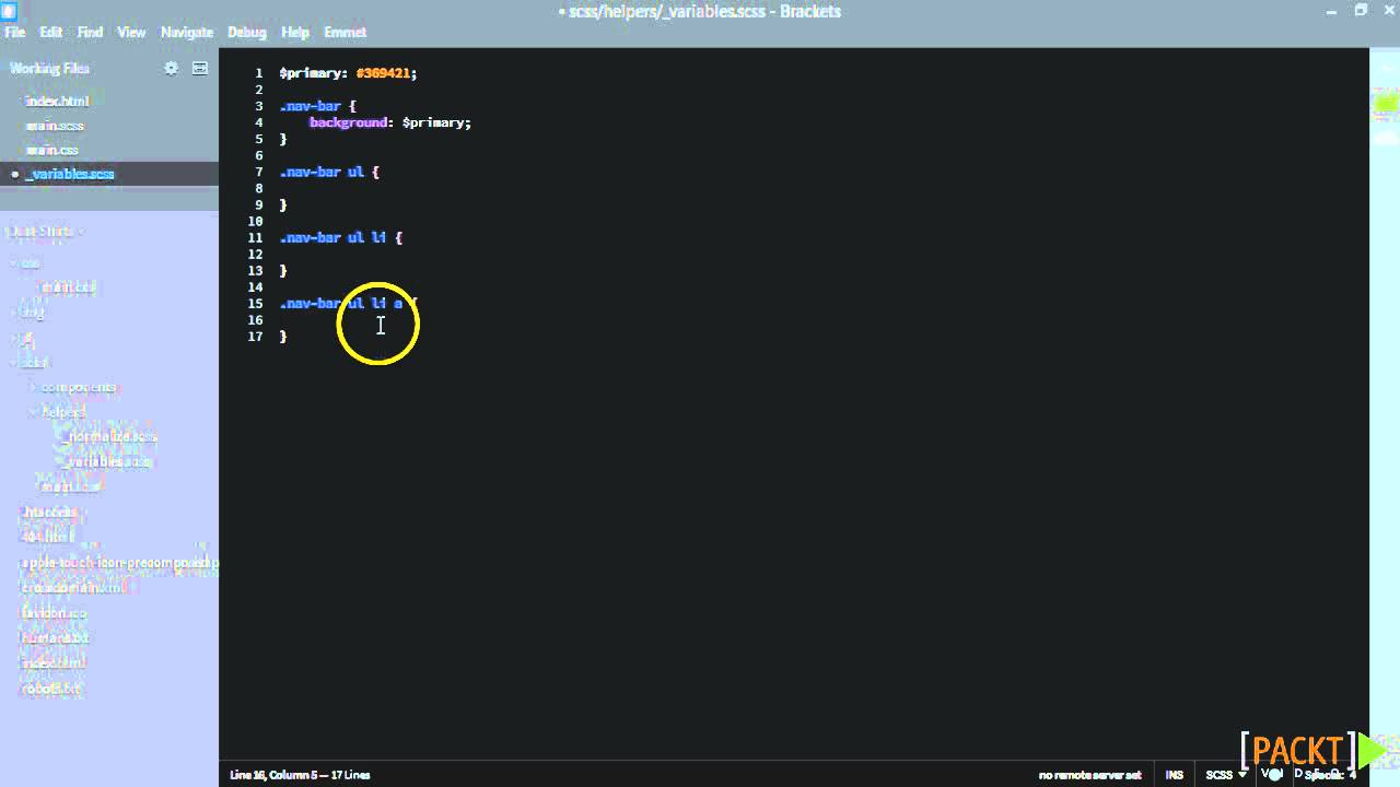 Rapid Sass Tutorial Sass Variables Youtube