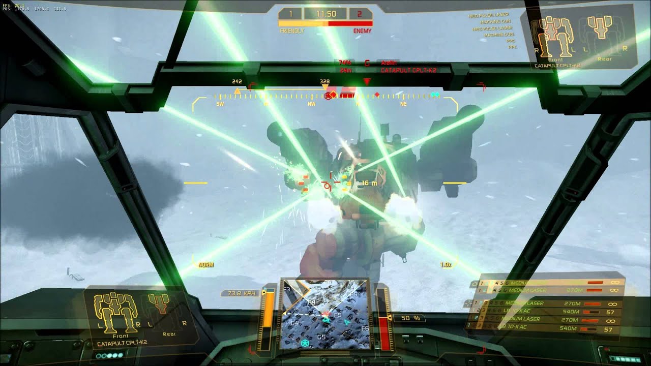 Catapult CPLT-K2 (MechWarrior Online) - YouTube