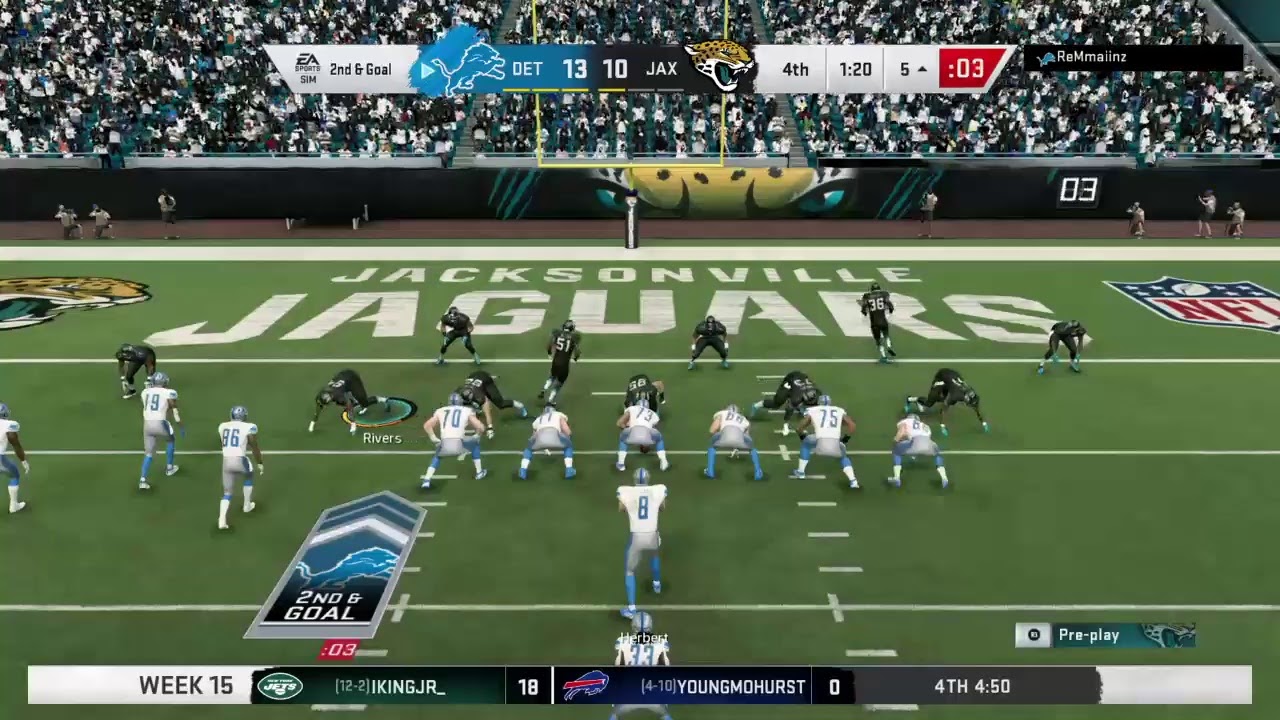 Jags vs Lions - YouTube