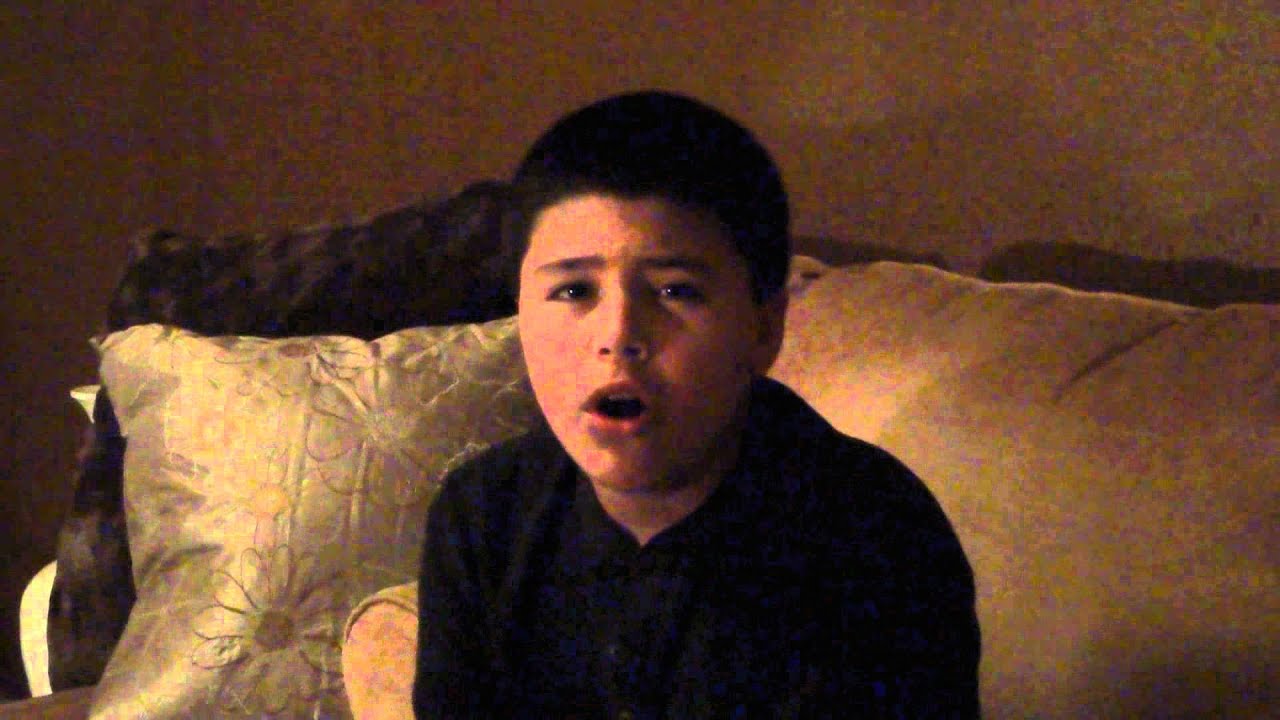 Isaiah Garcia sings Grenade - YouTube