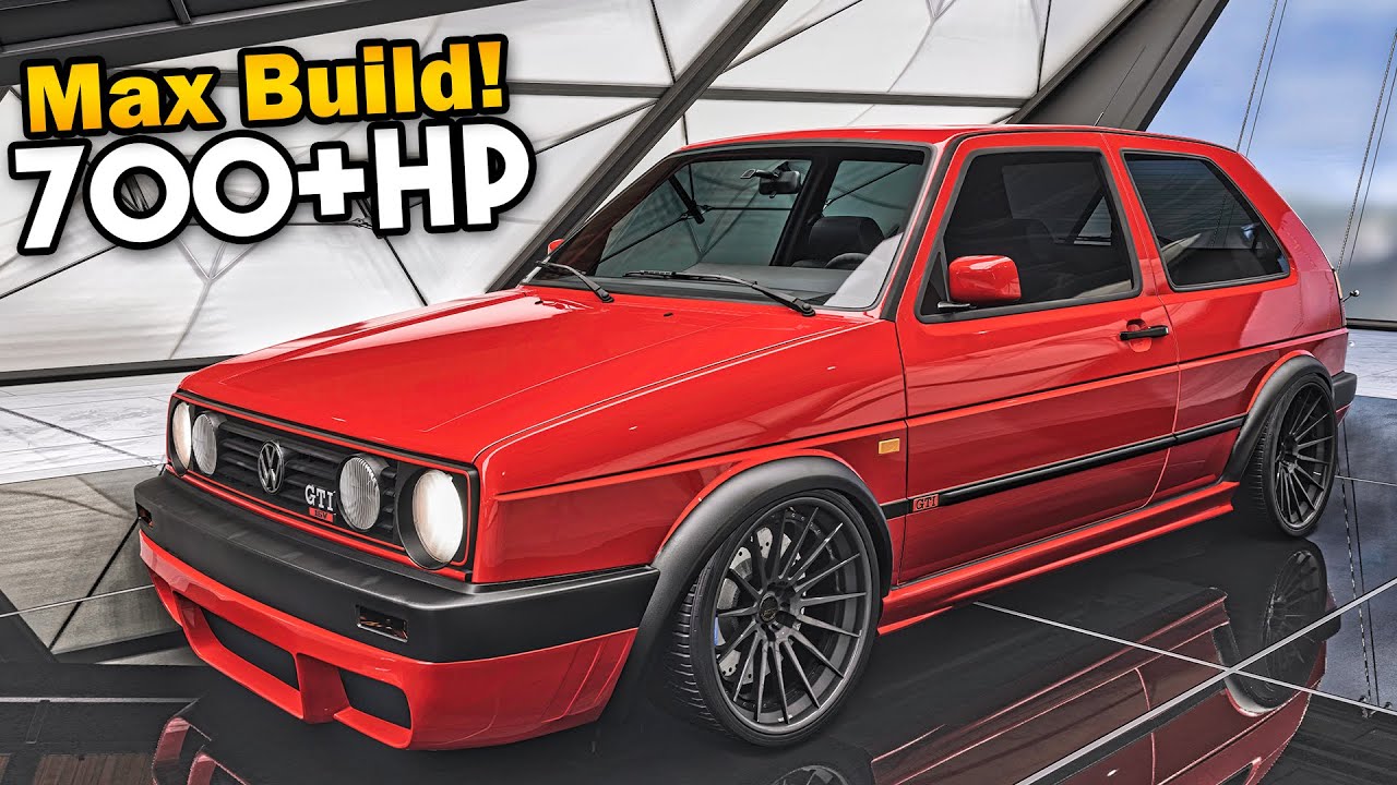 Forza Horizon 5 Car Customization - 700+HP Volkswagen Golf GTI 16v Mk2 ...