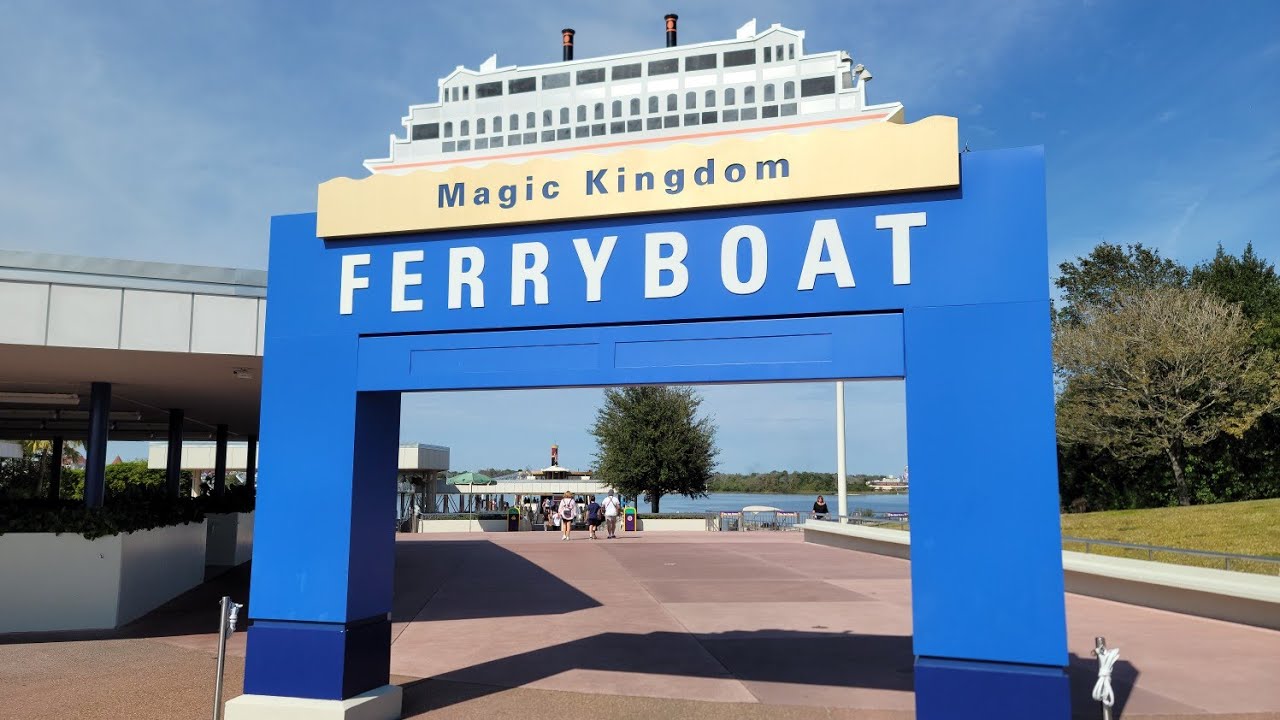 4K Ferry to Magic Kingdom - YouTube