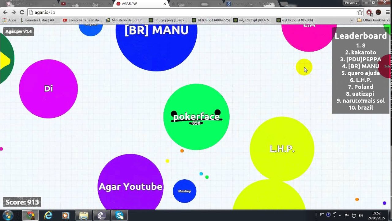 agar io com mods - YouTube