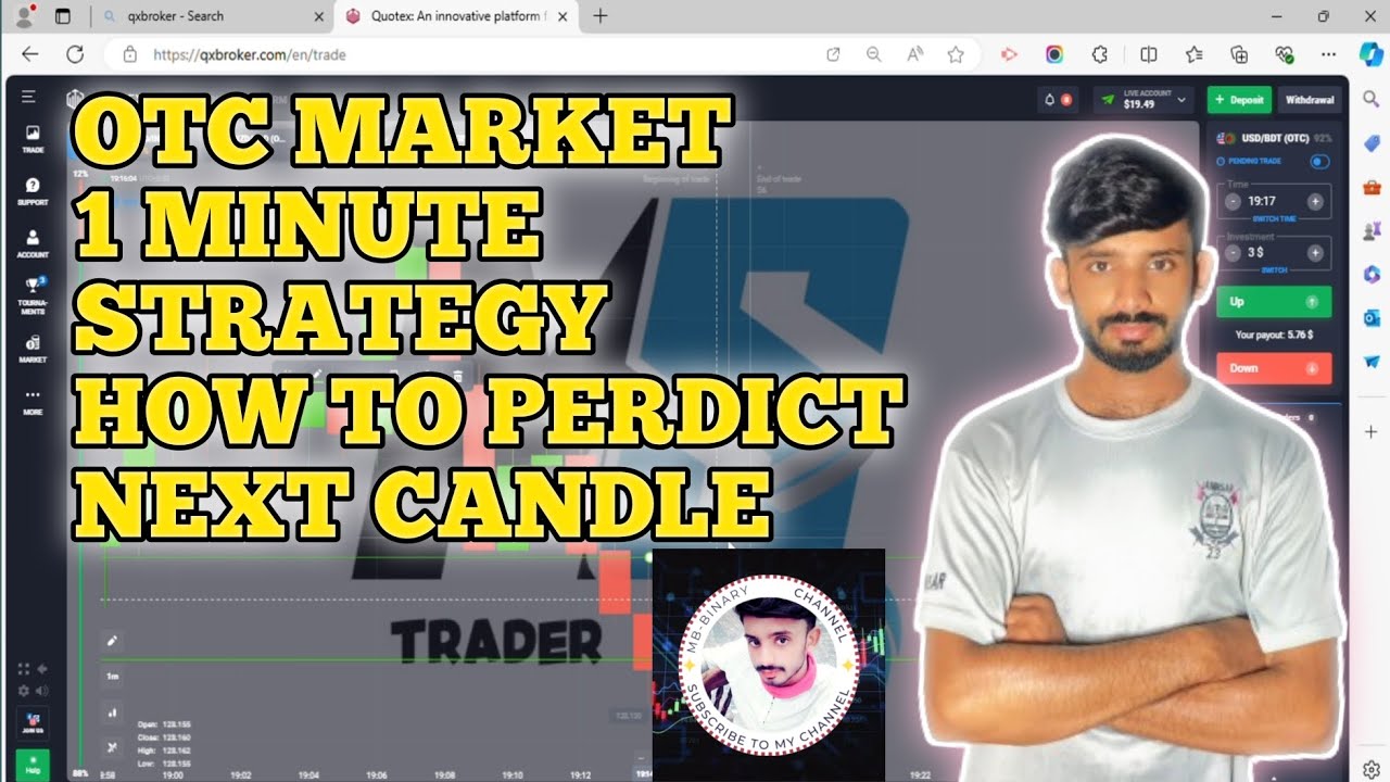 OTC MARKET 1 MINUTE STRATEGY || HOW TO TRADE IN OTC MARKET || BINARY ...