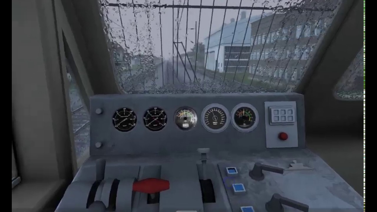 IR train simulator: Crazy WDP4 Cab Ride at 110kmph in Heavy Rain - YouTube