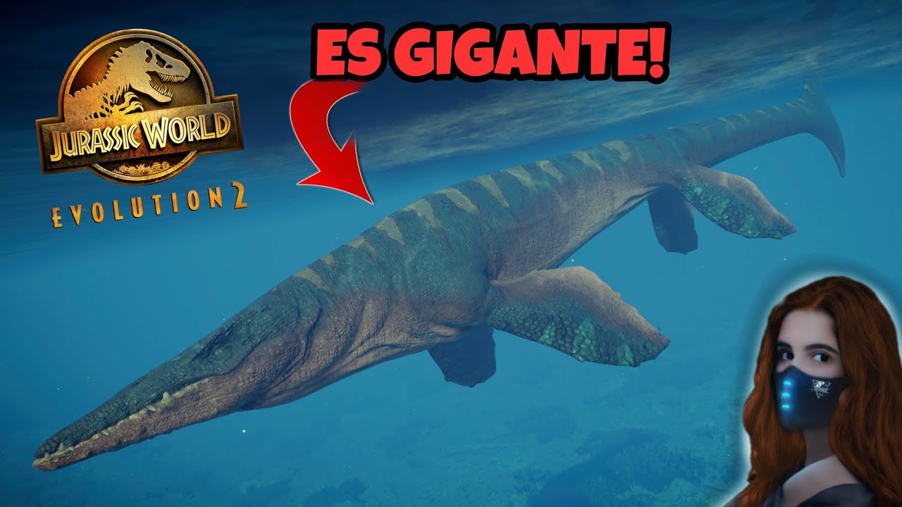 TYLOSAURUS EN PISCINA GIGANTE! Jurassic World Evolution 2 ACUATICOS ...