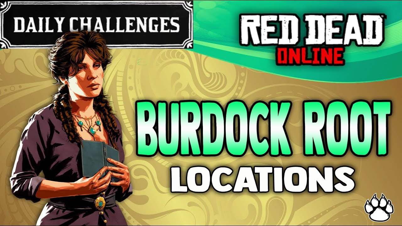 Red Dead Online - Burdock Root Location - RDR2 Daily Challenge Burdock ...