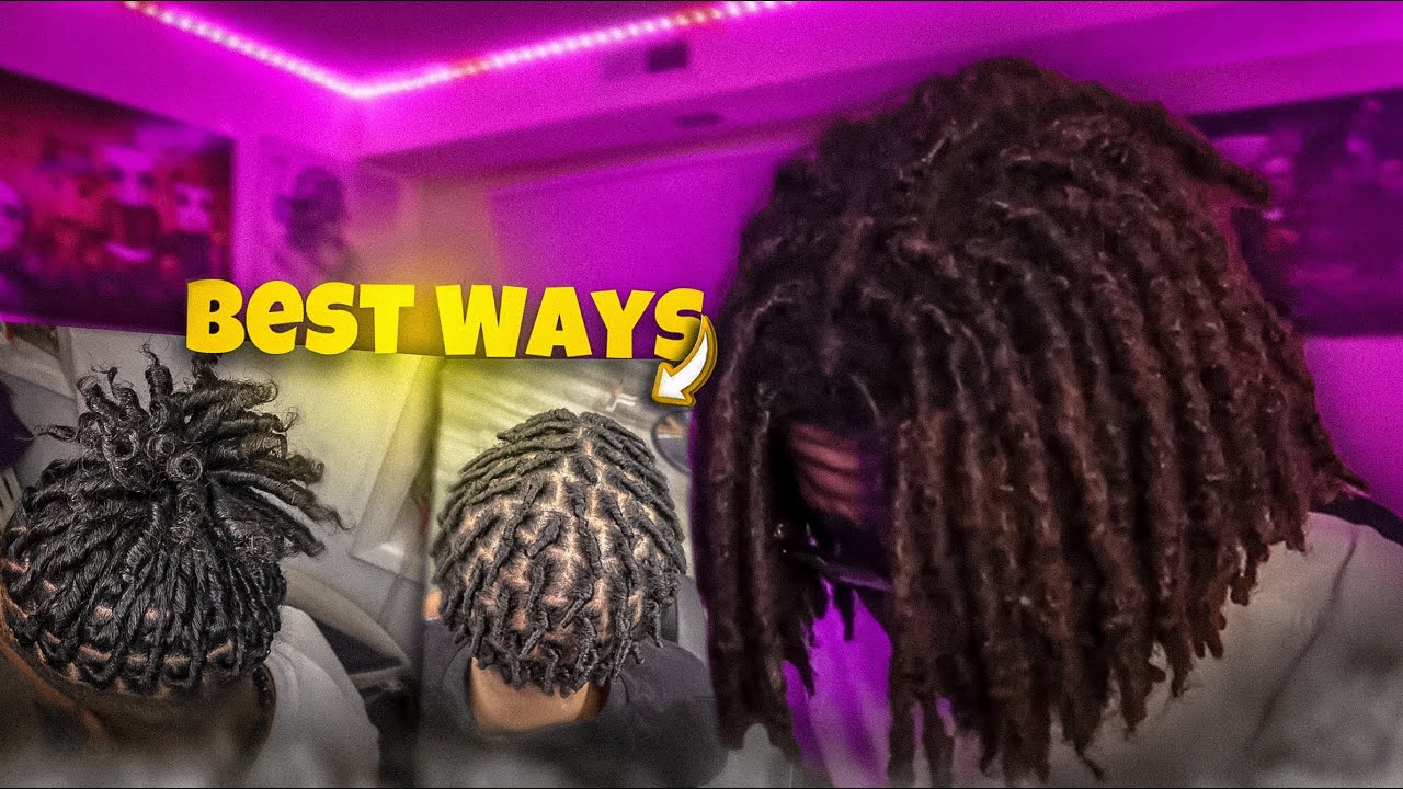 These METHODS Are The Best Ways To Start Your DREADLOCS | Starter Locs ...