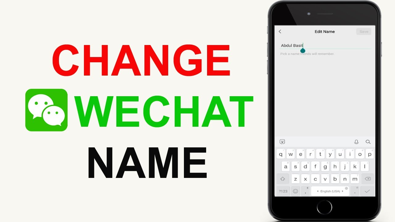 How to Change Wechat Account Name | How to Change Name on Wechat App ...