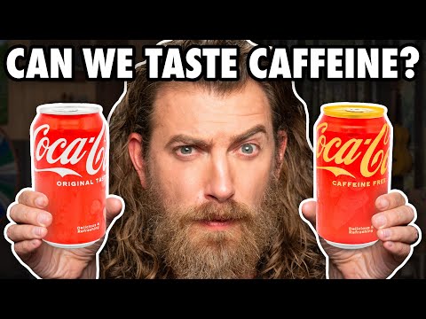 Caffeinated Vs. Caffeine Free Drink Taste Test