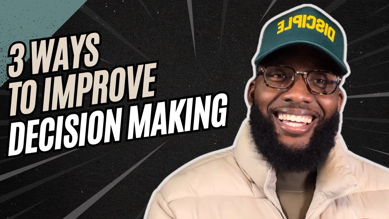 Every Decision You Make Shapes Your Future | Leadership Lessons For Men ...