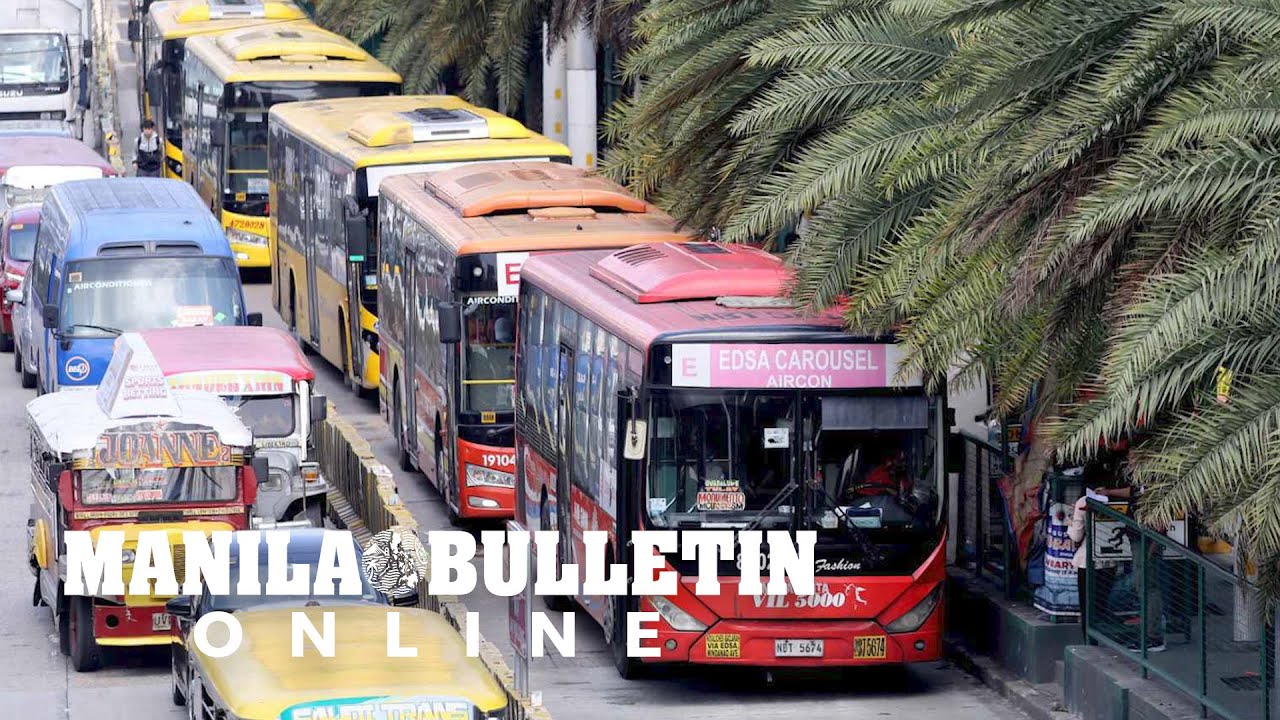 EDSA Carousel beats heavy traffic during rush hour for commuters - YouTube