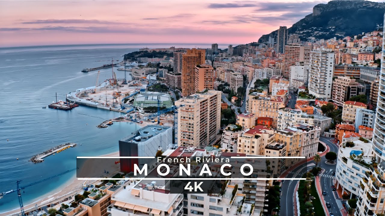 Monaco by Drone in 4K UltraHD 60FPS - YouTube