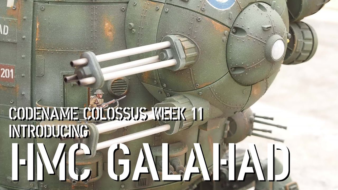Introducing HMC Galahad 3D Printed Art Toy - YouTube