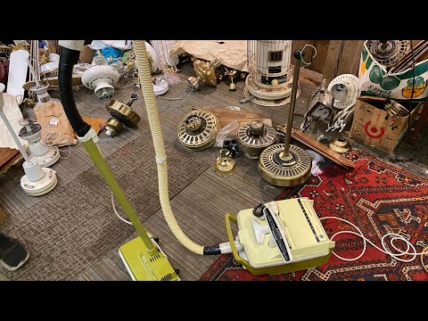 Late 60s Olive green short canister Sears Kenmore Magicord Powermate ...