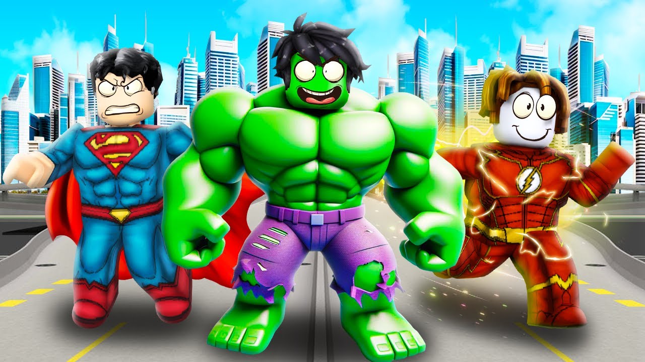 I Became HULK In SUPERHERO Tycoon Roblox - YouTube