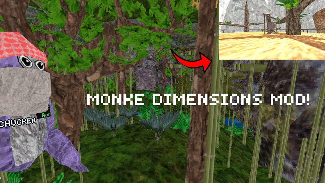 The Monke Dimensions Mod! (Gorilla Tag VR) - YouTube