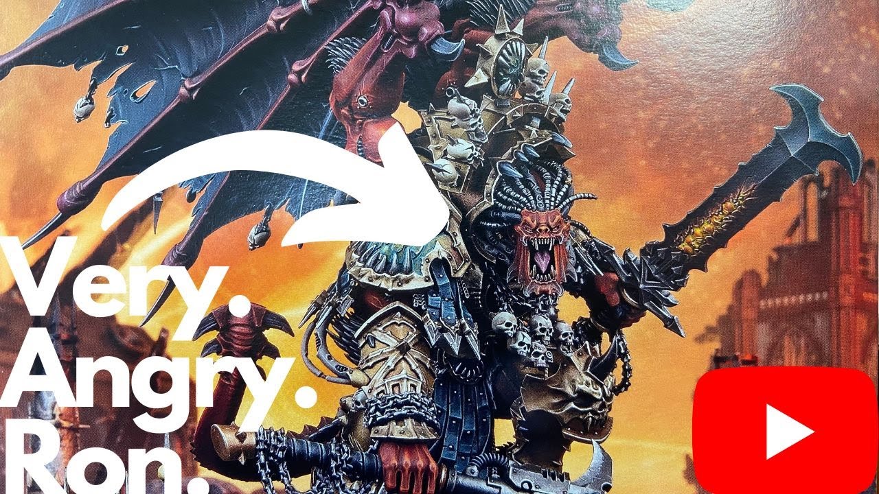 ANGRON warhammer 40k unboxing and review - YouTube