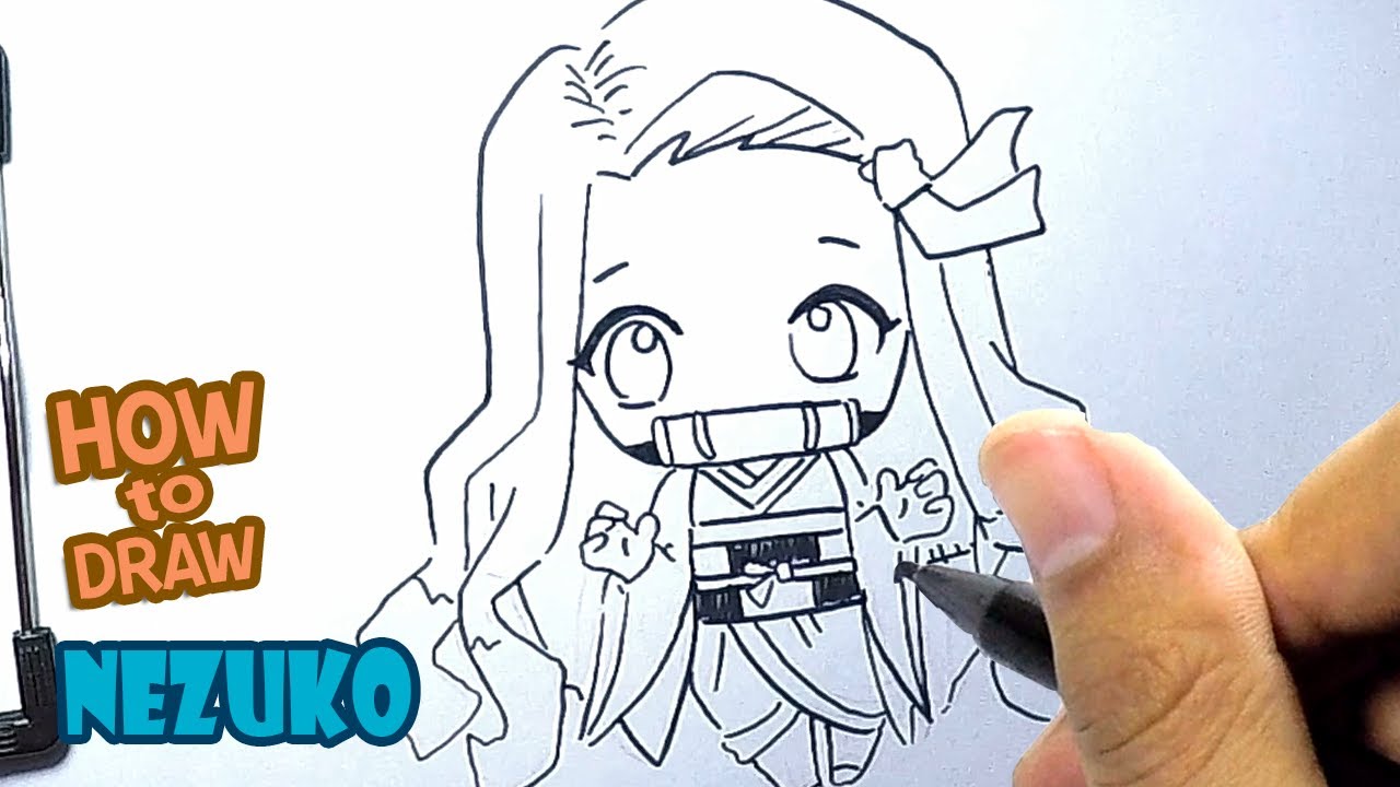 How to Draw Nezuko | Drawing Demon Slayer - YouTube