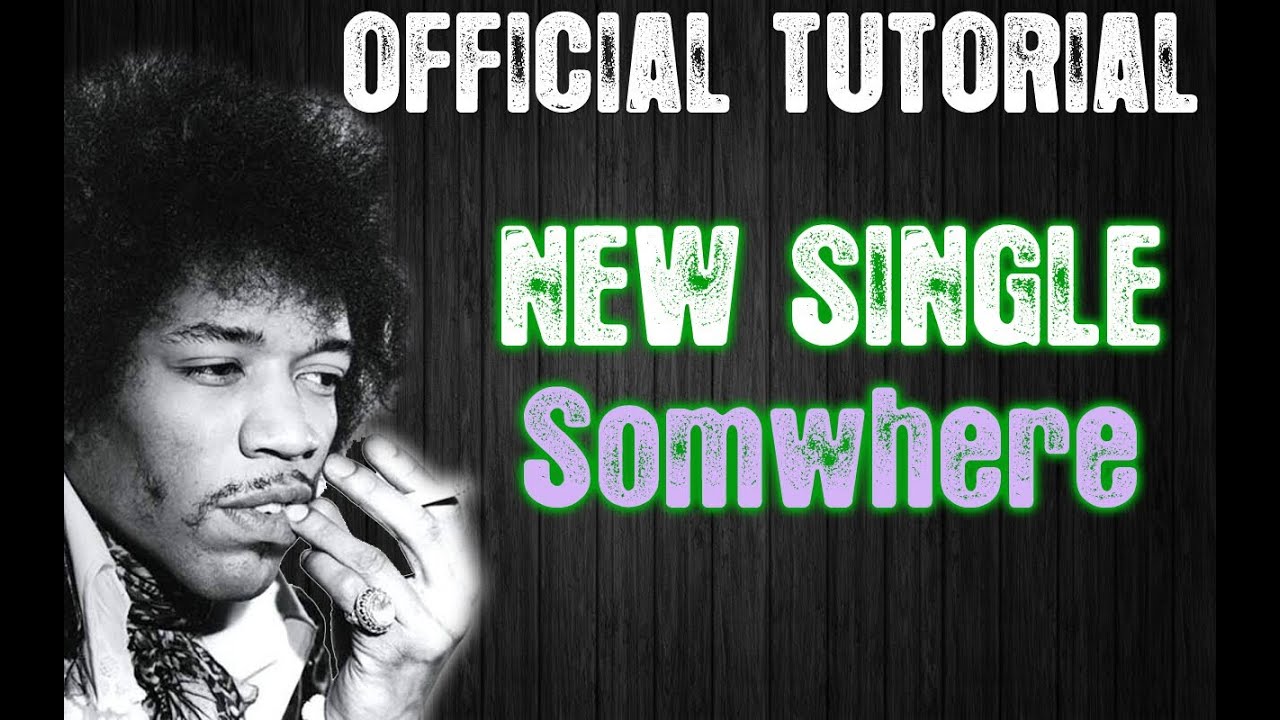 How To Play Jimi Hendrix "Somewhere" Electric Guitar Lesson - YouTube