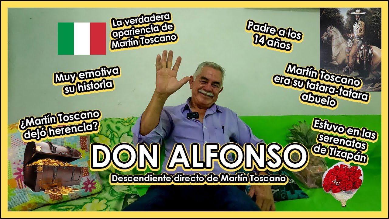 Entrevista a DON ALFONSO (descendiente de Martín Toscano) - YouTube